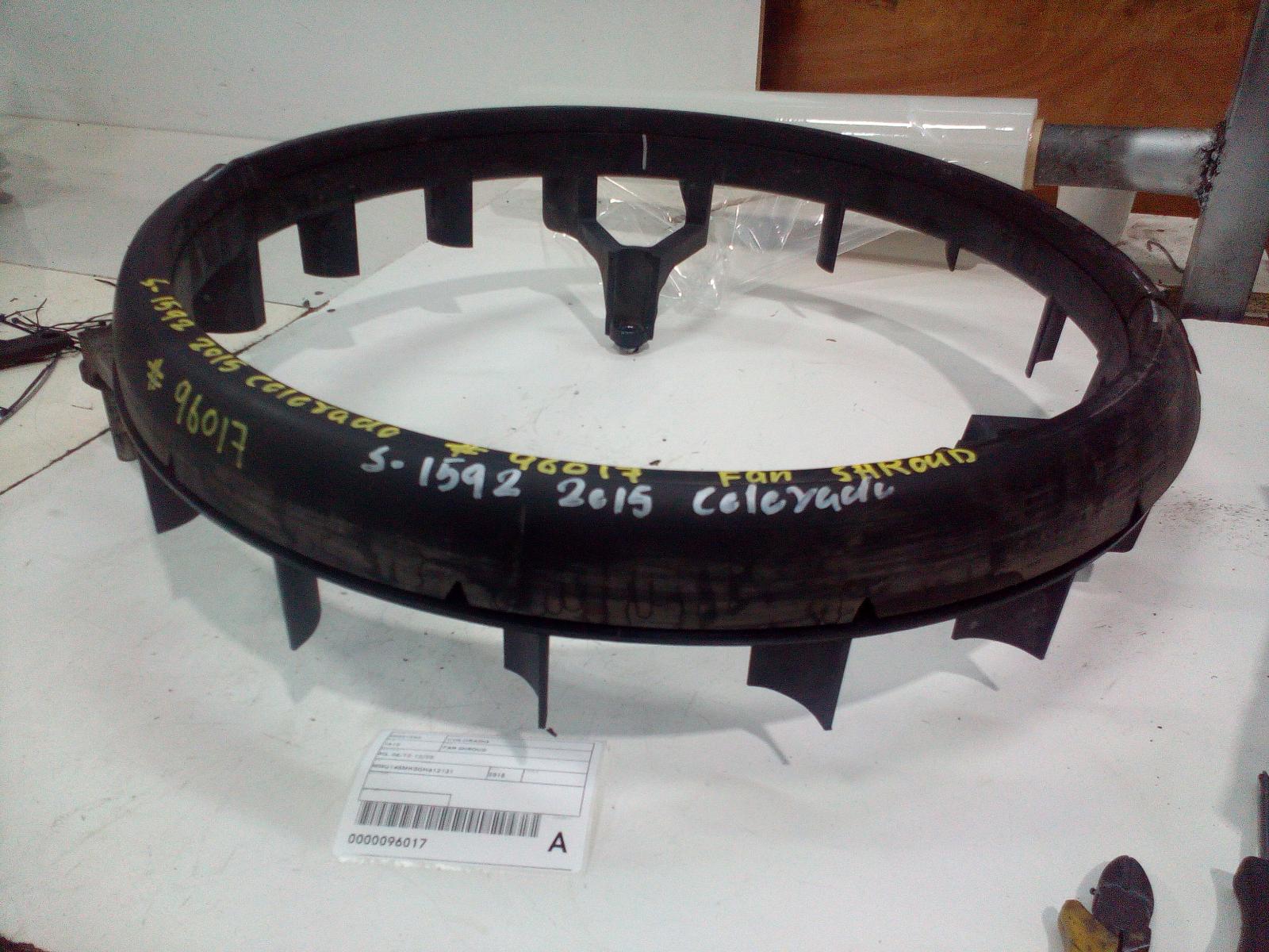 Fan Shroud Colorado Holden 2015