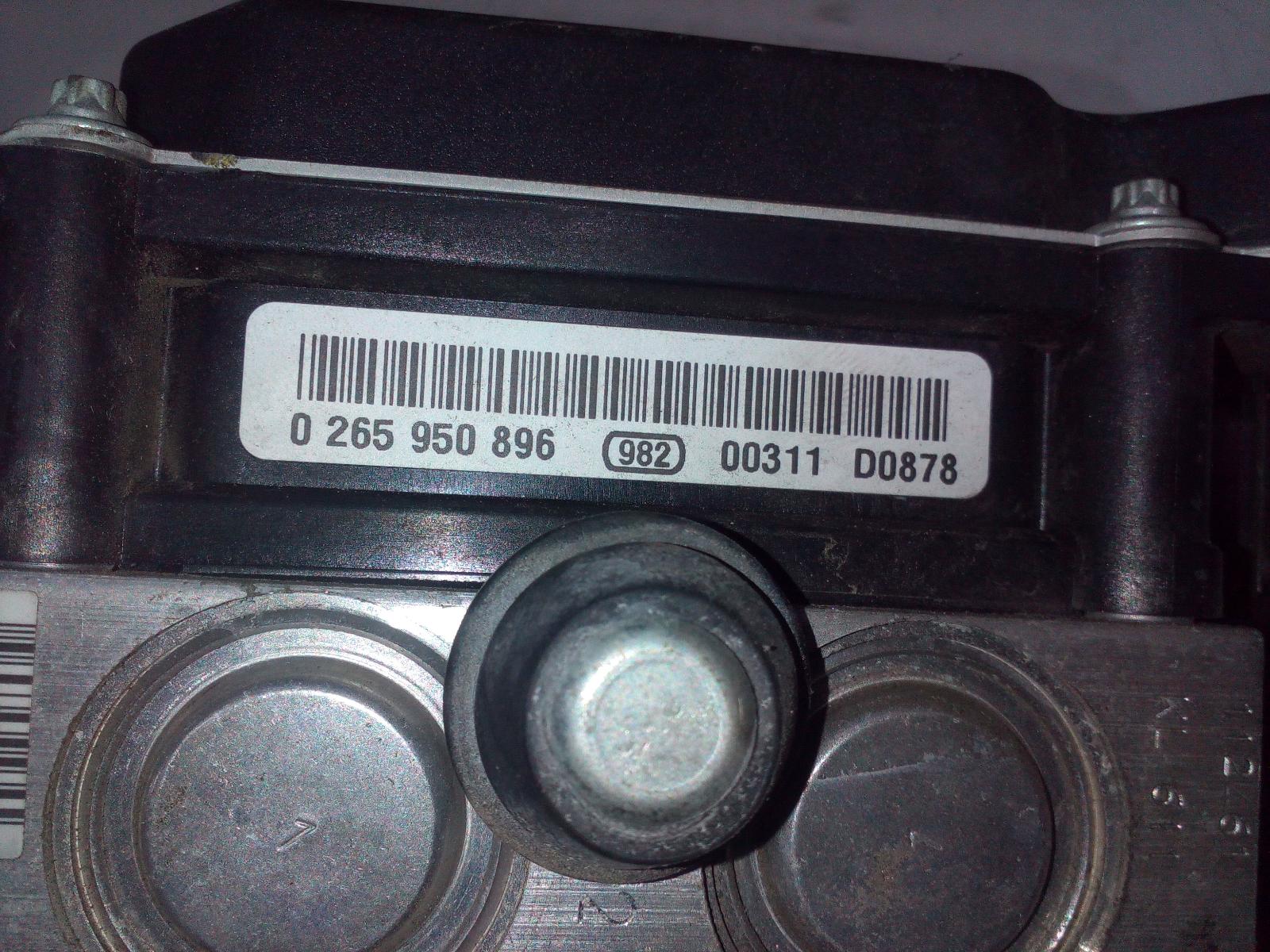 Abs Pump/Modulator Commodore Holden 2010