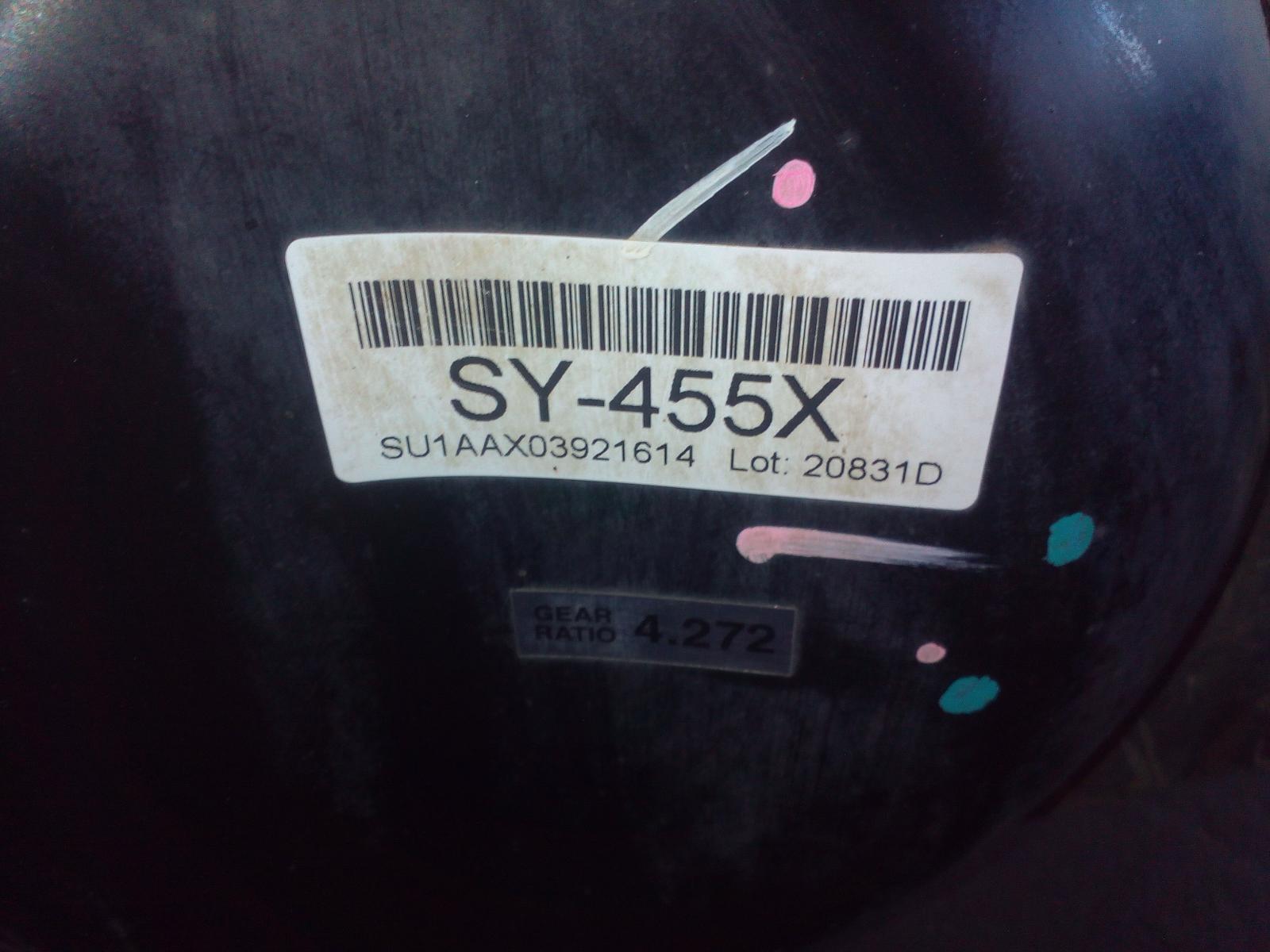 Rear Diff Assembly Triton Mitsubishi 2021