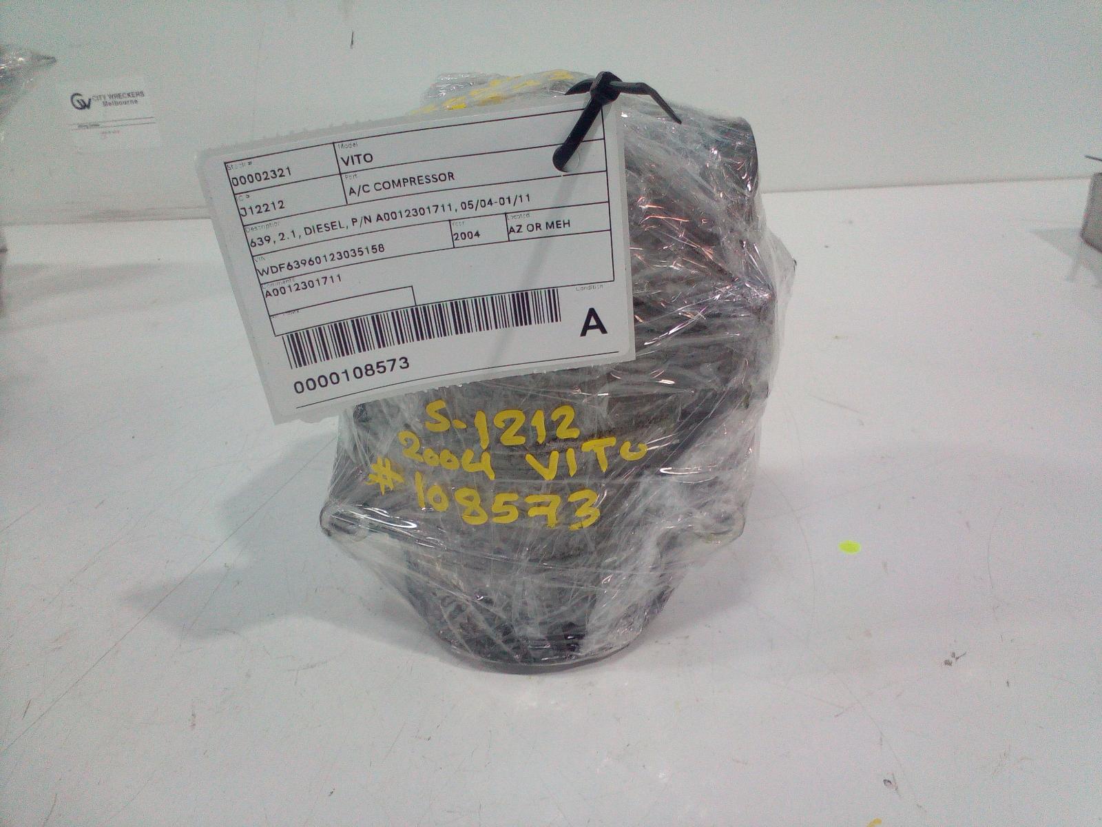 A/C Compressor Vito Mercedes 2004