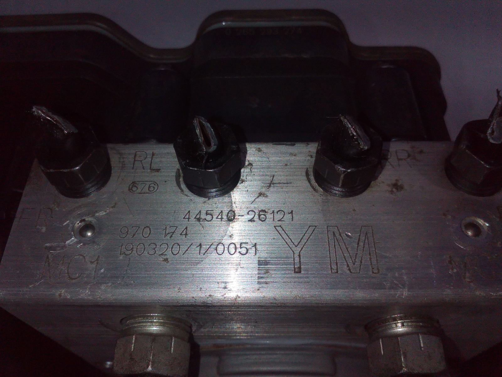 Abs Pump/Modulator Hiace Toyota 2019